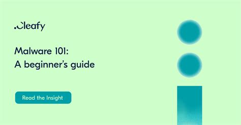 Malware 101 A Beginners Guide Cleafy