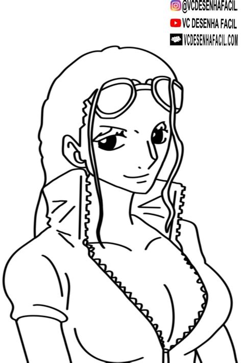Nico Robin De One Piece Desenho Clique X No Pin Desenhos F Ceis