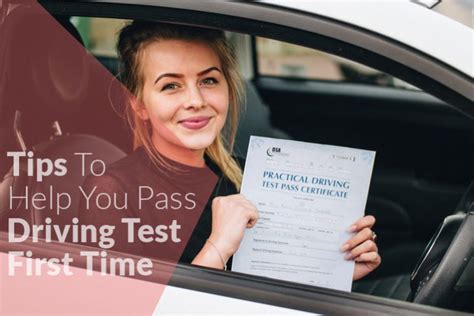 Tips To Help You Pass Driving Test First Time Cars Fellow