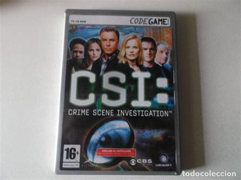 Pc Cd Rom Csi Crime Scene Investigation Edc Comprar Videojuegos