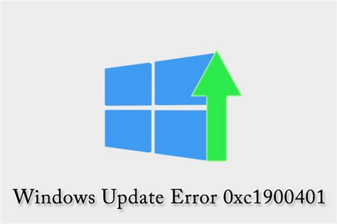 7 Ways To Fix Windows Update Error 0xc1900401 Full Guide Minitool Partition Wizard