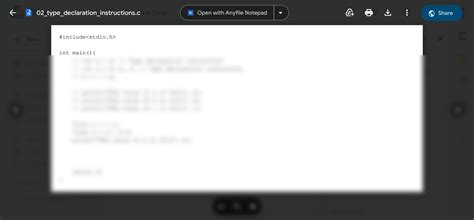 SOLUTION 02 Type Declaration Instruction C Studypool