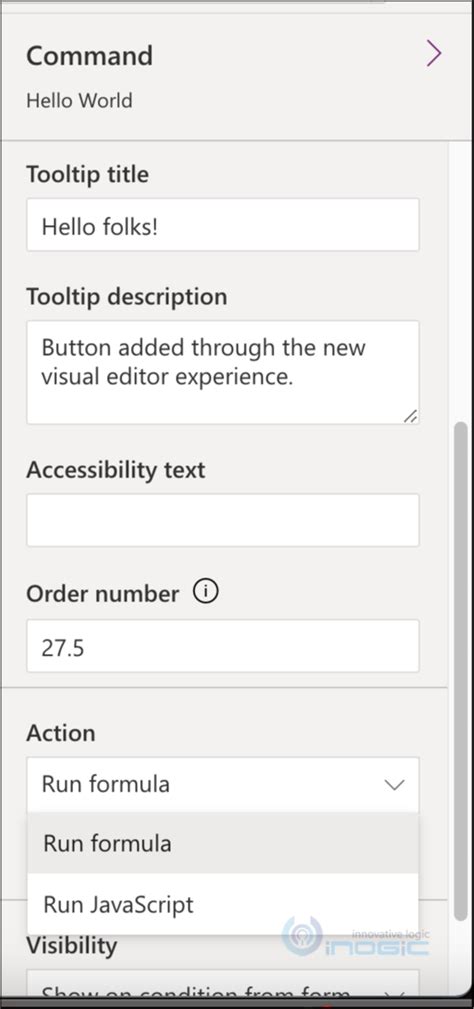 New Command Bar Designer Using PowerFx For Dataverse And Dynamics CRM Apps Now In Preview
