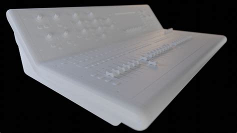 Midas M32 Digital Mixing Console 3d Model Blender Market