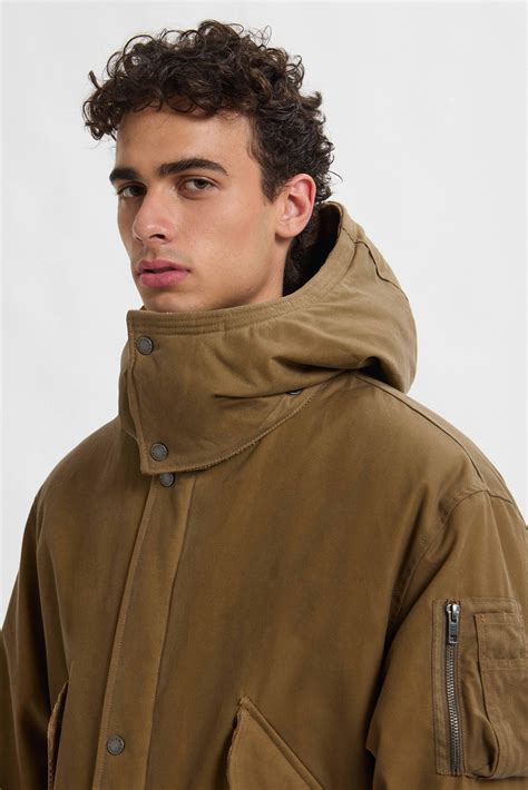 Waxed Parka Tan Baracuta