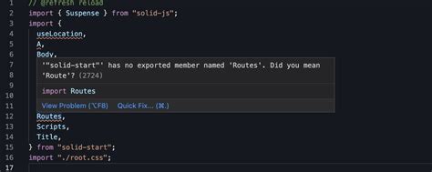 Missing Imports When Using `nodenext` Moduleresolution · Issue 657 · Solidjssolid Start · Github