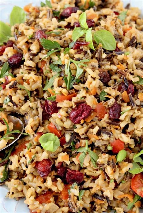 Thanksgiving Wild Rice Pilaf Recipe • Veggie Society Recipe Wild Rice Pilaf Rice Side