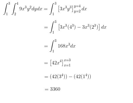 Double Integral Overview Properties Examples Lesson Study
