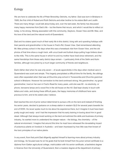 Eulogy Ideas And Examples In Eulogy Writing A Eulogy Funeral Bank Home Com