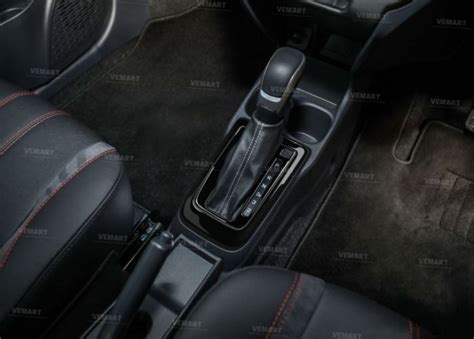 Vemart Perodua Bezza Carbon Fiber Gear Shift Panel Frame Cover Garnish