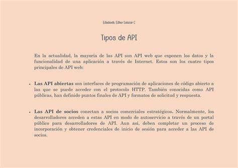 Tipos De API Developer Ishtar UDocz
