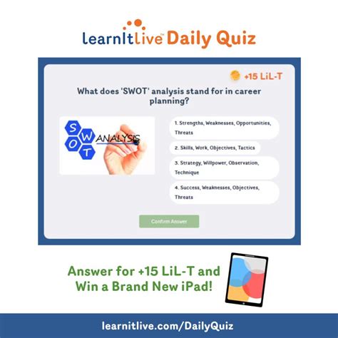 Learn It Live On Linkedin Learnitlive Quizoftheday Winwithlil