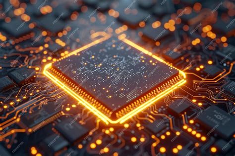Premium Photo Ai Circuit Network In 3d Microprocessor Complexity Unveiled