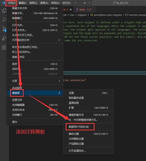 VSCODE添加注释模板 zhaoo o 博客园
