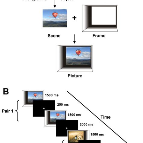 Stimulus Design And Presentation Sequence A Each Colored Picture