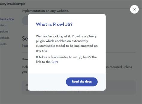 Customizable Cross Platform Modal Plugin For Jquery Prowl Free