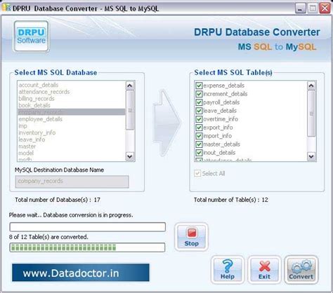 Mssql To Mysql Database Conversion 4016 On Filecart