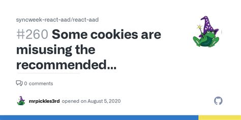 Some Cookies Are Misusing The Recommended `samesite` Attribute · Issue 260 · Syncweek React Aad