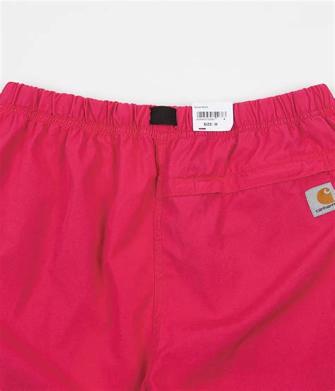 Carhartt Clover Shorts Ruby Pink Always In Colour