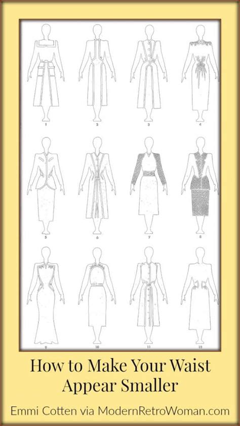 How To Make Your Waist Appear Smaller Than It Is