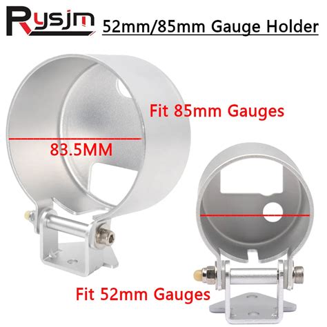 Universal 85mm 52mm Gauge Pod Car Gauge Aluminum Mount Holder 85mm Auto