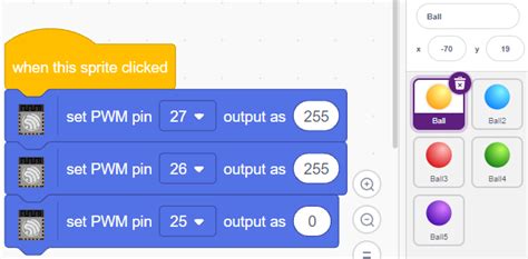 23 Farbenfrohe Bälle — Sunfounder Esp32 Starter Kit Dokumentation
