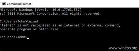 How To Enable Telnet Client In Windows 10 WinTips Org