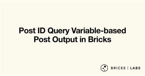 How To Apply A Custom Query Var To Multiple Query Loops In Bricks