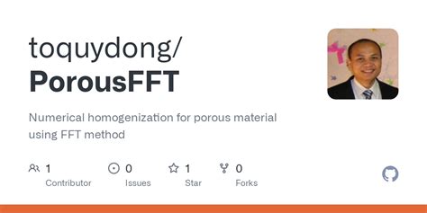 Github Toquydongporousfft Numerical Homogenization For Porous