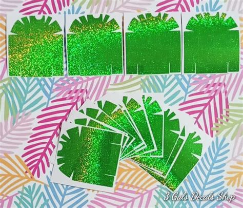 Omnipod Decal Omnipod Sticker Deceit Glitter Fluorescent Green Etsy