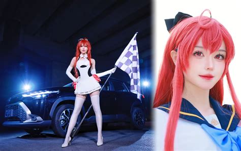 赛车娘小田田！你的爱车拟人啦~ 糖小v 糖小v 哔哩哔哩视频