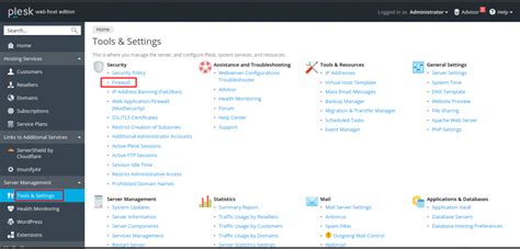 Cara Whitelist Dan Block Ip Pada Firewall Plesk Panel Vps