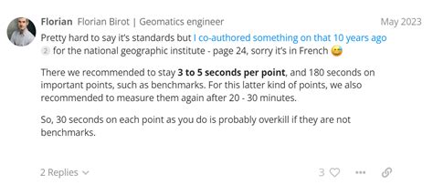 Averaging Control Point Over 2 Observations Static Kinematic Processing Emlid Community Forum
