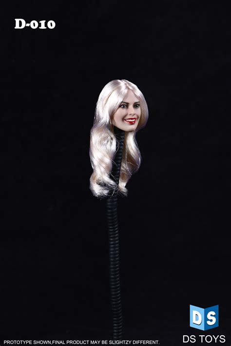 Ds D010 16 Female Head Sculpt With Blond Hair By Ds Toys Ekia Hobbies