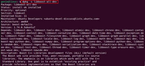 how to install boost on ubuntu 22 04 linux genie