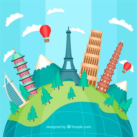 世界遺産 イラスト 画像 Freepikで無料ダウンロード