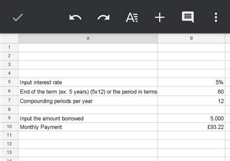 Solved In Cell B Use The PMT Function To Calculate The Monthly Payment Course Hero