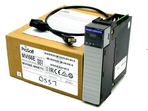 New Prosoft Technology Mvi56e Mnetc Communication Module Mvi56emnetc Sb Industrial Supply Inc