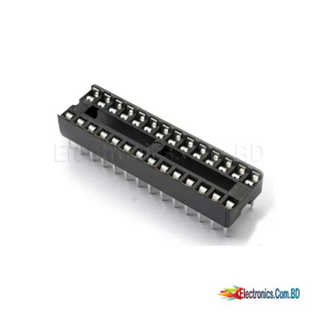 Ic Base 28 Pin Dip Socket Reliable For Wide Ics Latest Price In Bangladesh Bd