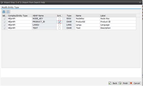 using search helps in sap netweaver gateway