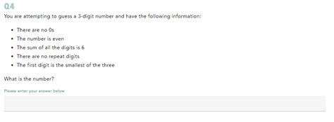 Solved You Are Attempting To Guess A 3 Digit Number And Have