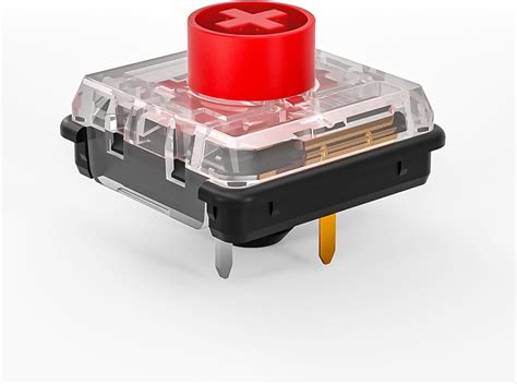 Zhouwang Kailh Choc Low Profile V2 Red Keyboard Switches Linear Rgb Smd 43gf Switch For Mx
