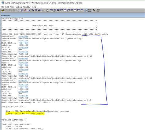 How To Capture And Debug Net Application Crash Dumps In Windows 121 Kilobytes