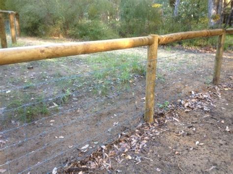 Pine Post Fencing T V Fencing