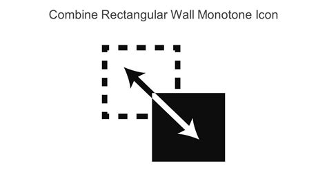 Combine Rectangular Wall Monotone Icon In Powerpoint Pptx Png And Editable Eps Format PPT PowerPoint