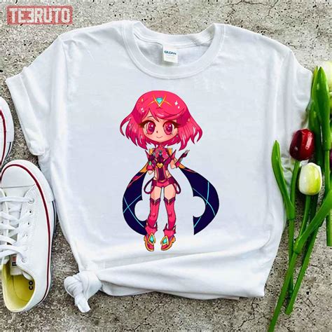 Pyra Chibi Design Xenoblade Chronicles Unisex T Shirt Teeruto