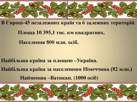 Україна на карті Європи Online Presentation