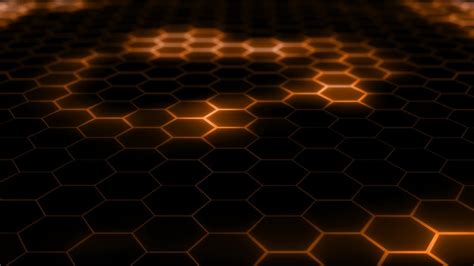 Premium Photo 3d Rendering Of Abstract Futuristic Hexagonal Mesh With Light Effects