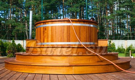 Купель с гидромассажем для бани