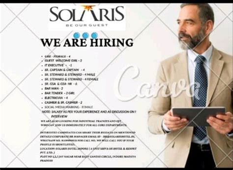 Arun Choudhary On Linkedin We Are Hiring For Various Post Send Me Your Cv On This N…